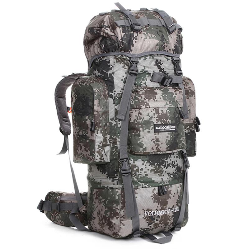 85L Local Lion Waterproof Hiking Bag Camping Bag Mountaineering Bag Mu ...
